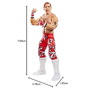Mattel WWE Action Figures | WWE Shawn Michaels Ultimate Edition Fan TakeOver Collectible Figure with Accessories | Gifts for Kids and Collectors [Amazon Exclusive]
