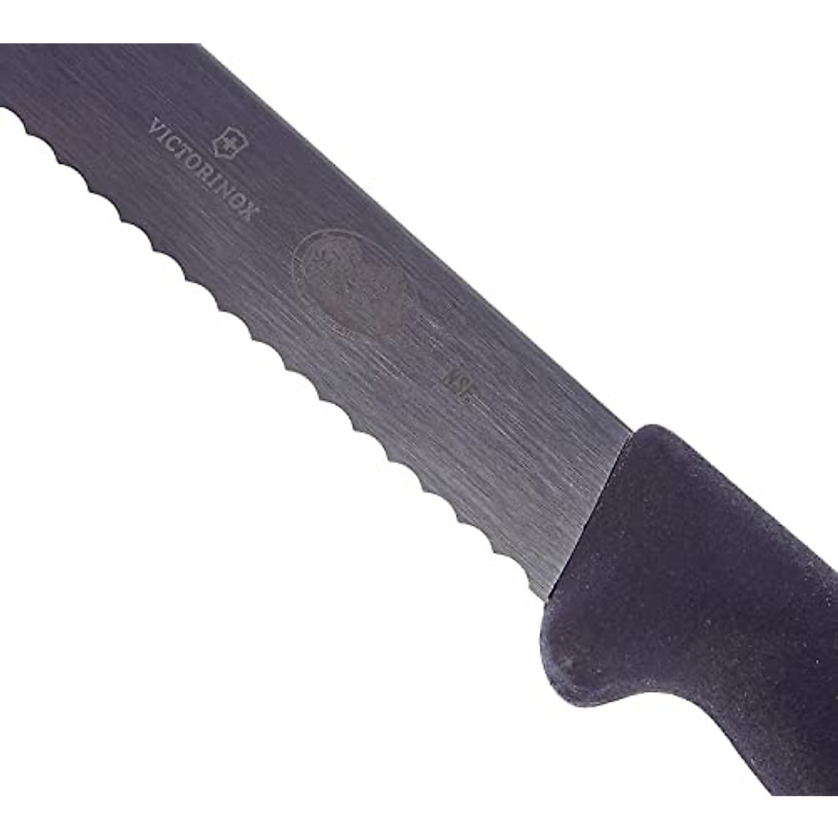 Victorinox Fibrox 8-Inch Serrated Bread Knife with Black Handle