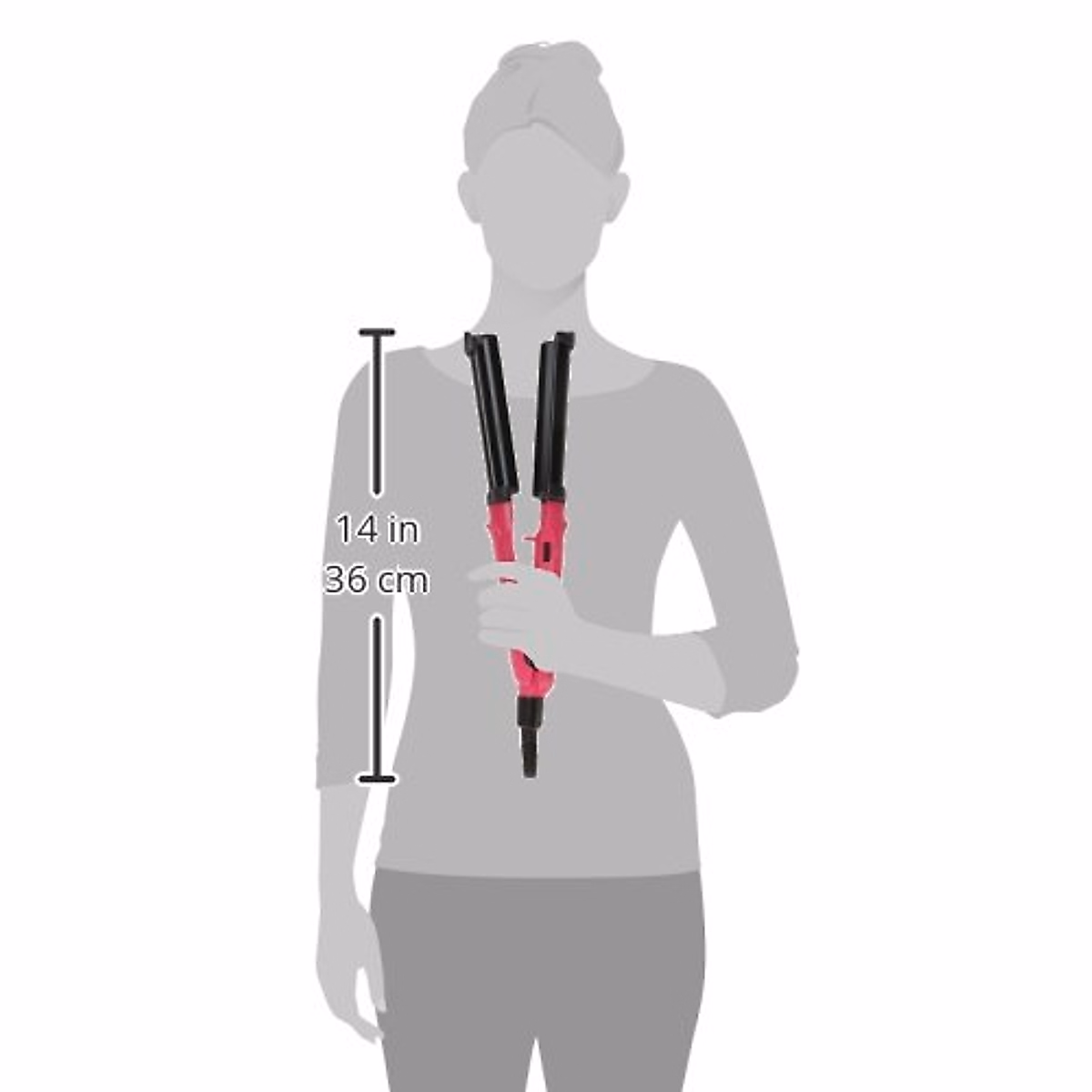 Revlon Tourmaline + Ceramic Hair Waver Iron | For Long Lasting Waves (3/4 in)