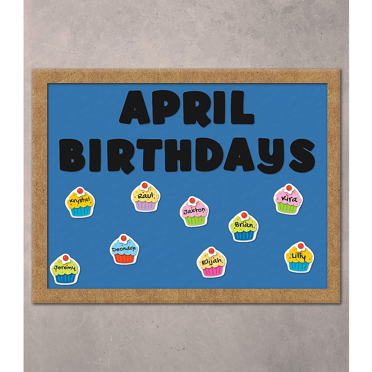 Carson Dellosa – Cupcakes Mini Colorful Cut-Outs, Classroom Décor, 36 Pieces