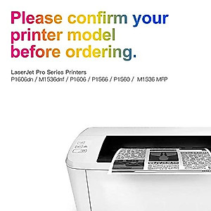 Uniwork Compatible Toner Cartridge Replacement for HP 78A CE278A use for Laserjet Pro P1606dn M1536dnf P1566 P1560 P1606 M1536 Printer Tray, 4 Black