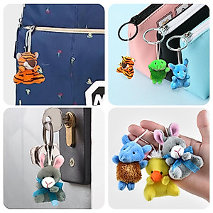 Cemirk Mini Animal Plush Toy Set - Perfect Party Favors and Classroom Prizes for Kids 4-8 - Cute and Colorful Goodie Bag Stuffers