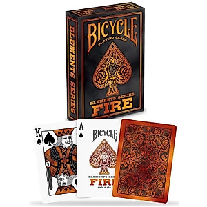 Bicycle Fire Element Playing Cards
