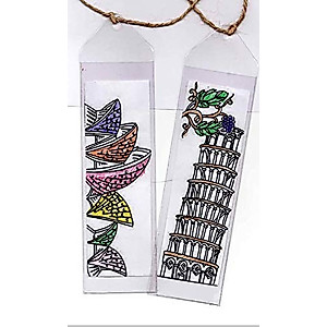 Vinyl Bookmark Sleeves (2 3/16 inches by 7 1/8 inches) by Easy Read Register (10)