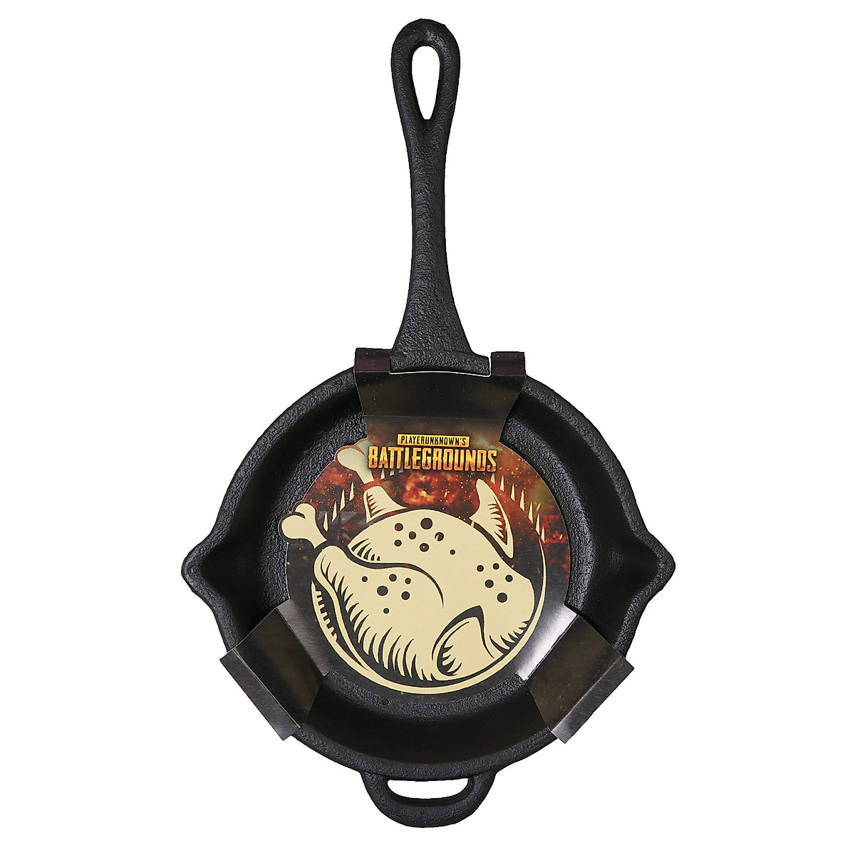 JINX PUBG Foam Frying Pan 1:1 Scale Prop Replica, Black, 14"