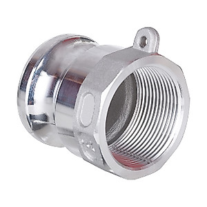 2" x 100' Blue PVC Backwash Hose for Swimming Pools, Heavy Duty Discharge Hose Reinforced Pool Drain Hose, with 2 inch Type A Cam and Groove Hose Fitting