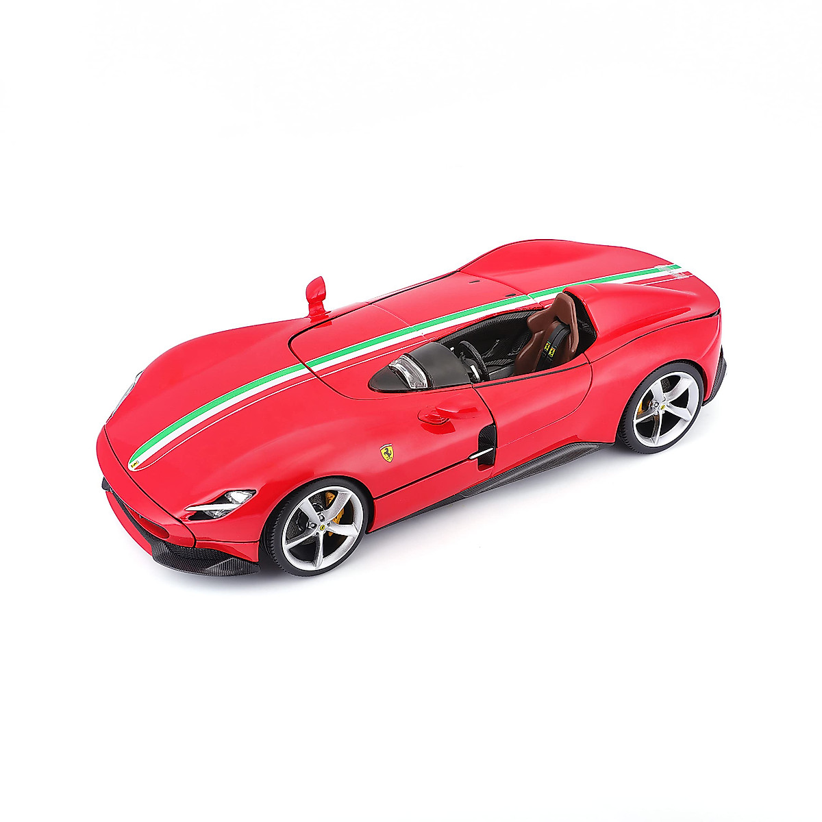 Bburago B18-16909 1:18 Ferrari Signature Monza SP-1, Assorted Designs and Colours