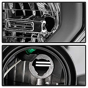ACANII - For [Halogen Model] 2018-2020 Ford F150 Pickup Black Special Edition Headlights Headlamps Driver & Passenger