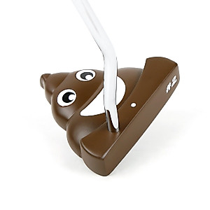 Intech #2 Poop Emoji Left Handed Golf Putter for Men & Women, 35"