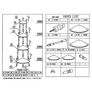 Frenchi Furniture Shelf, Pink