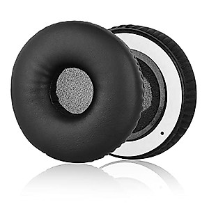 XB450 Earpads - JECOBB Replacement Ear Cushion Pads with Protein Leather and Memory Foam for Sony MDR-XB450, XB450AP, XB550AP On Ear Headphones ONLY ( NOT FIT Sony Other Series ) – Black