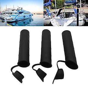 Kayak Deck Plastic Flush Mount Fishing Boat Rod Holder Inner Tube Liner Sleeve Cap Cover Fishing Tackle Accessories Tool Fishing Tackle With Tackle Plastic Fishing Rod Holder Flush Mount Boat Yacht