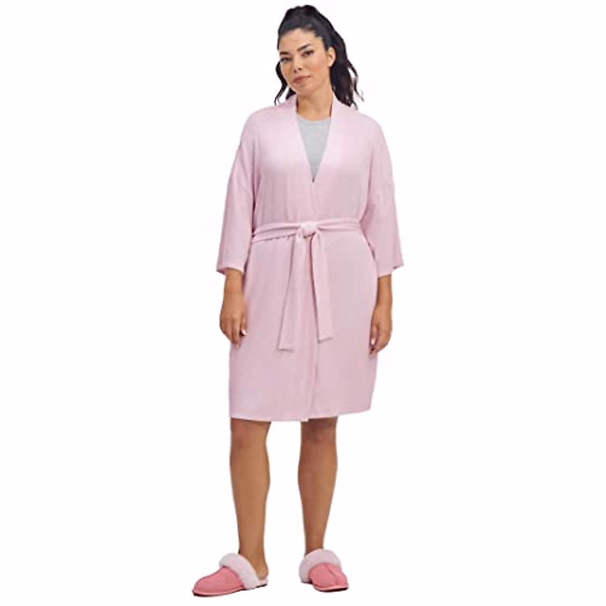 UGG Women's Monrose Robe, Dusty Lilac Heather, S