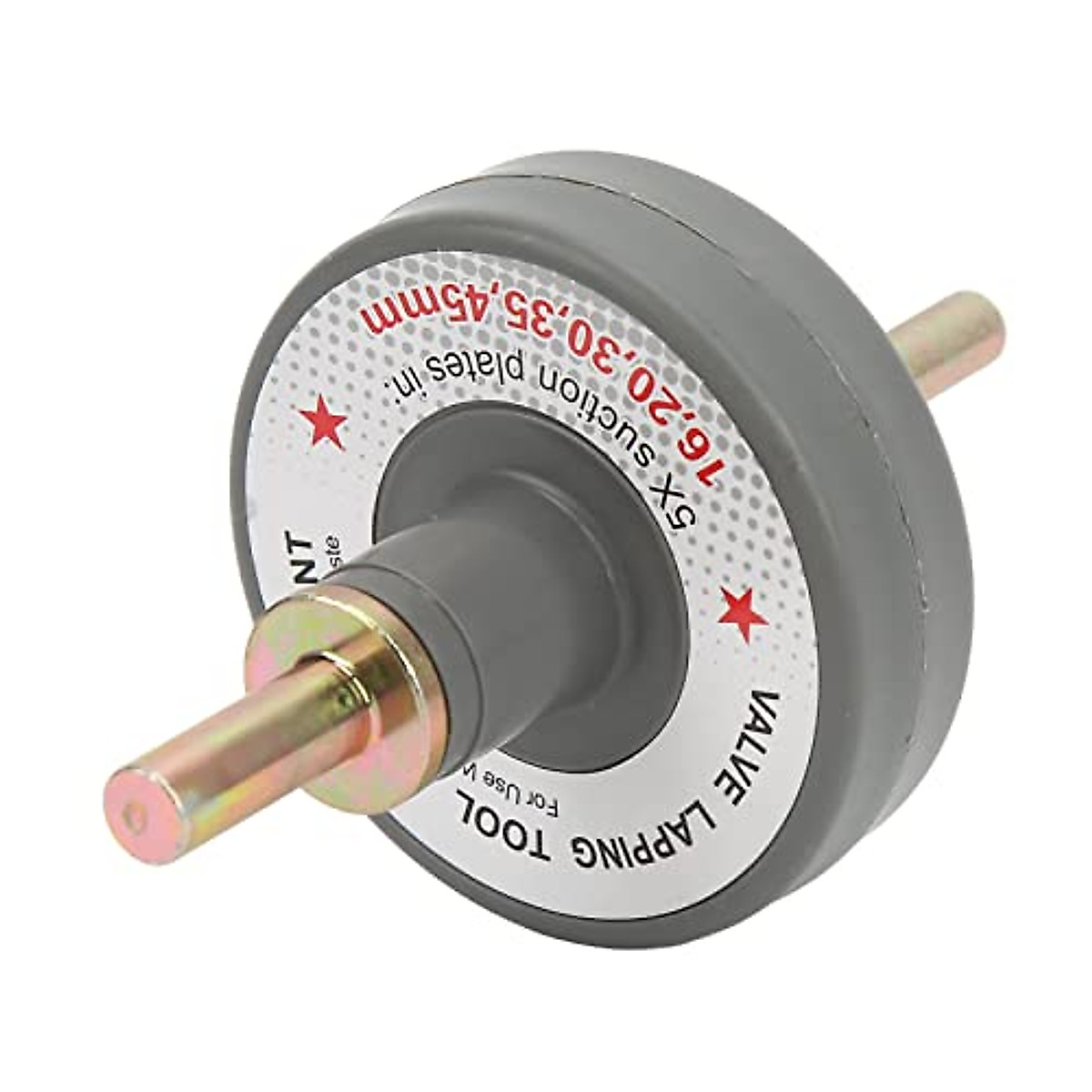 Valve Lapping Tool Kit, Valve Lapping Tool Attachment Kit 1000rpm to 1250rpm Engine Valve Lapper Kit with 5 Suction Plates, Car Repair Tool Kit Universal for Grinding Small Engine