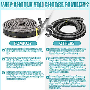 FOMIUZY Dryer Drum Felt Gasket Seal Repair Replacement Kit Compatible with Samsung DV42H5200EP/A3 DV50K8600EV/A3 DV52J8700GP/A2 DV50K7500EV/A3 DV45K7600EW/A3 DV48J7700EW/A2 & More Replace DC97-07618A