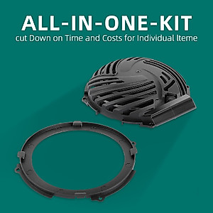 AUTOKAY 591139 593961 Recoil Starter Pull Start Assembly Compatible with Troy Bilt Craftsman TB110 TB200 140CC 150CC Engine Lawn Mower Parts Replace 593961 590588 593959 150-012