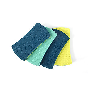 Full Circle Stretch Counter Scrubbers, Set of 4