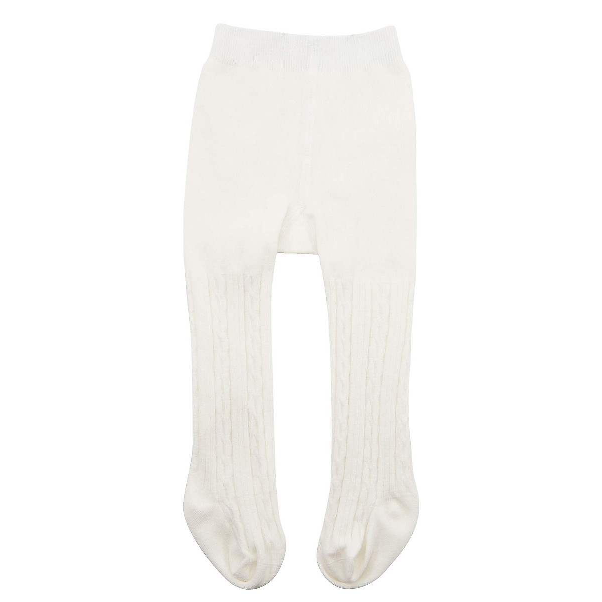 Baby Soft Tights Cable Knit Baby Leggings Toddler Tights Winter Socks for Girls Newborn Stockings for Boys Z White Black Pink Purple Gray 5 Pack 0-6 Months