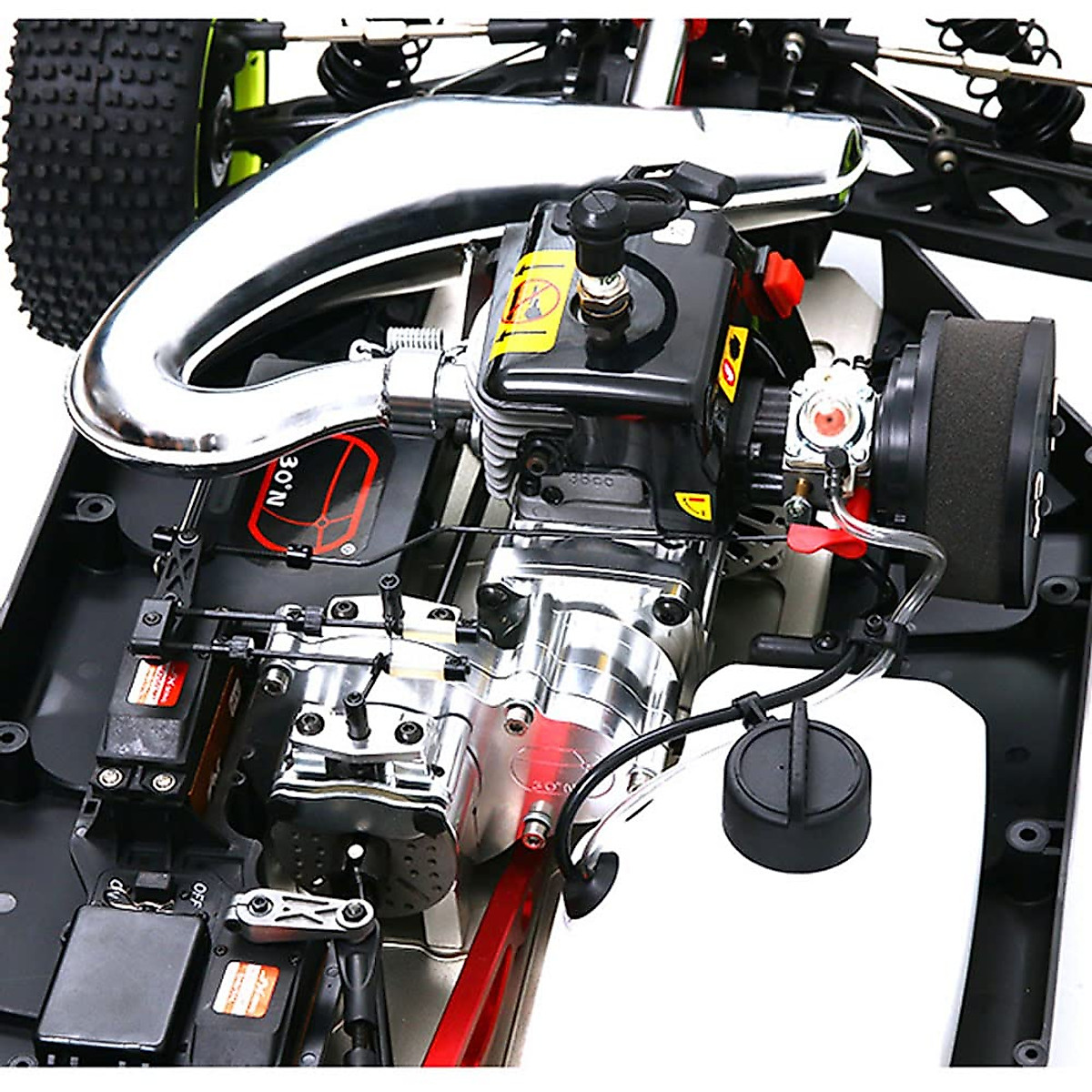 QIYHBVR 1:5 Scale RC Crawler - 4x4 Offroad Crawler Remote Control Truck for Adults - RC Car, Fuel Power RC Rock Crawler Trucks, Fast Speed, Hobby Grade Car