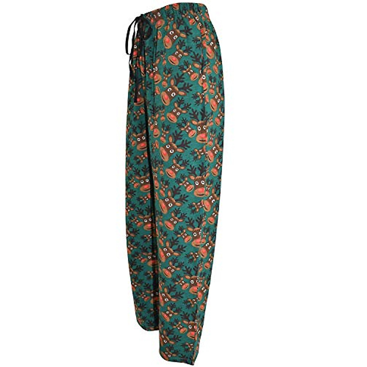 Unique Baby UB Mens Christmas Reindeer Matching Family Pajama Pants (Adult M, Reindeer)