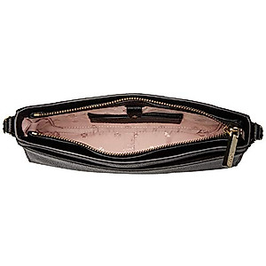 Kate Spade New York Women's Margaux Medium Convertible Crossbody Bag, Black, One Size