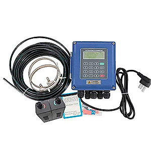 HFBTE TUF-2000B Ultrasonic Liquid Flow Meter Flowmeter DN300~6000mm with TL-1-HT High Temperature Large Transducer -30~160C
