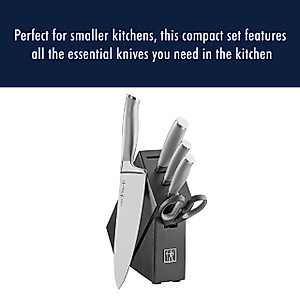 HENCKELS Modernist Razor-Sharp 6-pc Studio Knife Set, Chef Knife, Paring Knife, Utility Knife, German Engineered Informed by 100+ Years of Mastery