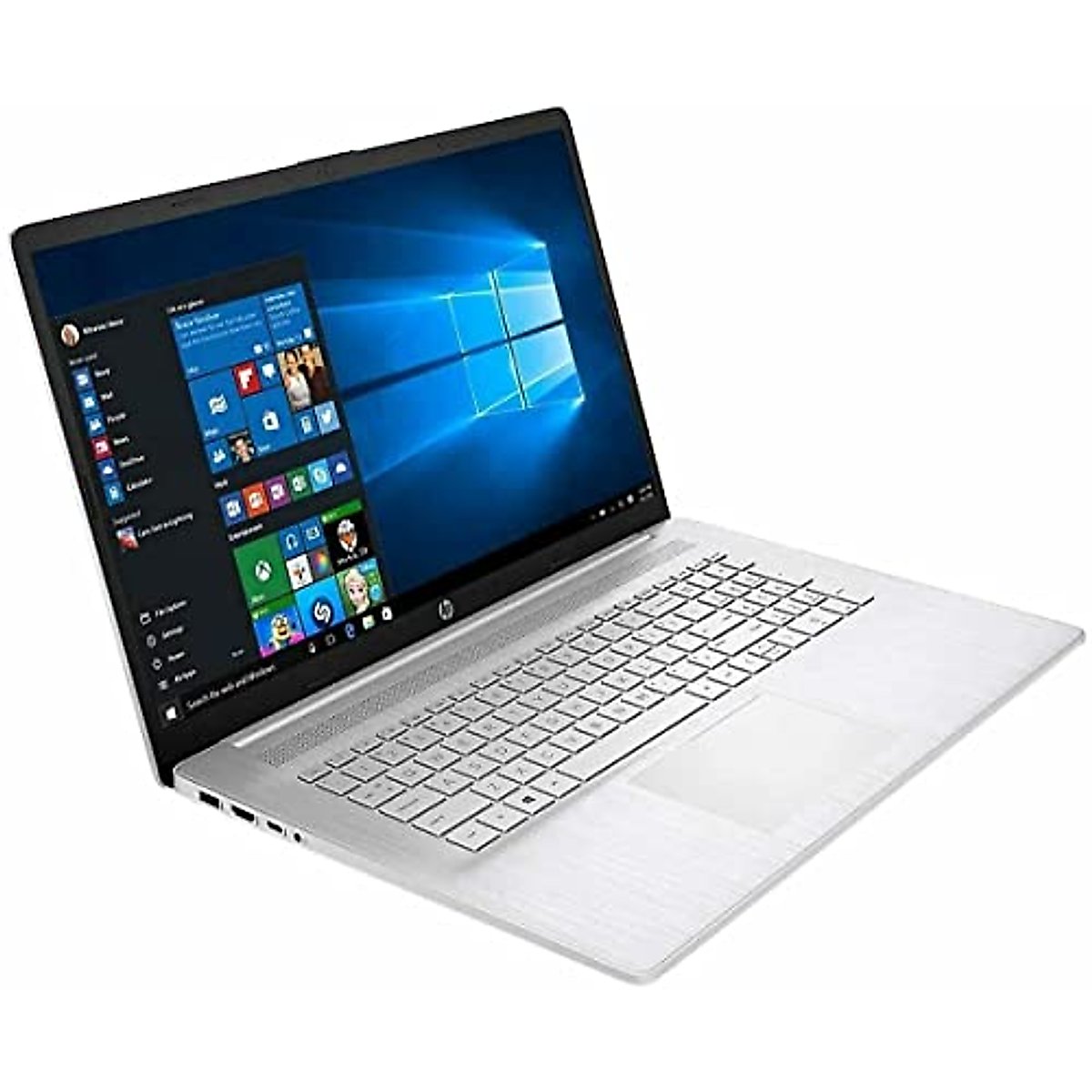 2022 HP 17.3" FHD Laptop, AMD Ryzen 5 5500U, AMD Radeon Graphics, 6-Core up to 4.0GHz, 12GB DDR4 RAM, 2TB HDD, Windows10 Home, Touchsreen, BrightView, WiFi 5, Natural Silver, with MTC Stylus Pen