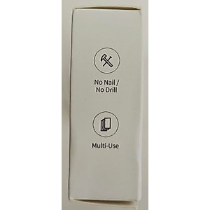 MeesMeek Adhesive Hooks - No Tools, Easy to Use Utility Hooks, Small Sticky Hooks for Hanging Oven Mitts, Kitchenware, Clothes, Towels, Hats, Keys (8 Pack)