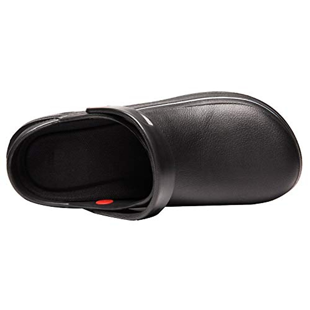 Men and Women's Non-Slip Nursing Chef Shoes Oil Water Resistant Safety Working Shoes for Kitchen Garden Bathroom (7 Men / 8 Women / 9.65″, 39 Black)