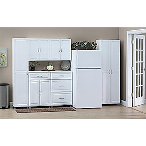 SystemBuild Kendall 24" Utility Storage Cabinet - White