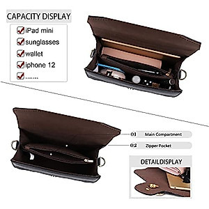 Quilted Crossbody Bags for Women Leather Shoulder Purse with Rivets Vegan Top Handle Satchel Bag lady Black