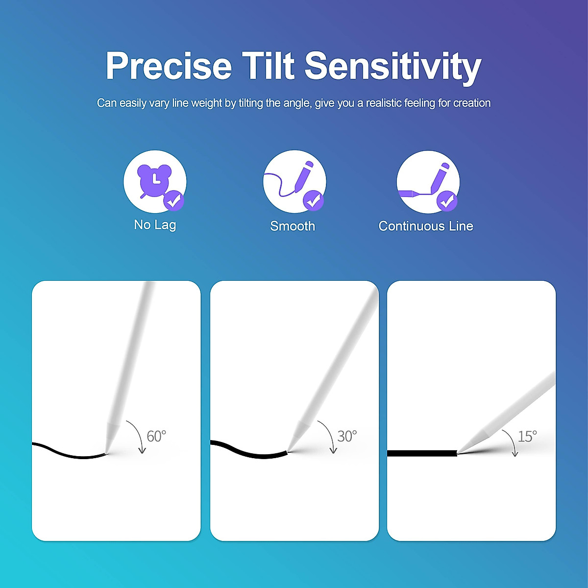 Upgraded Stylus Pen Fit for iPad Air 5th Generation Gen 10.9 Inch 2022, Fit for Apple Pencil - Wireless Camera Control, Digital Battery Percentage