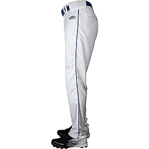 Rawlings Boys Ylnchsrp-w/N-91 Pant, White/Navy, X-Large US