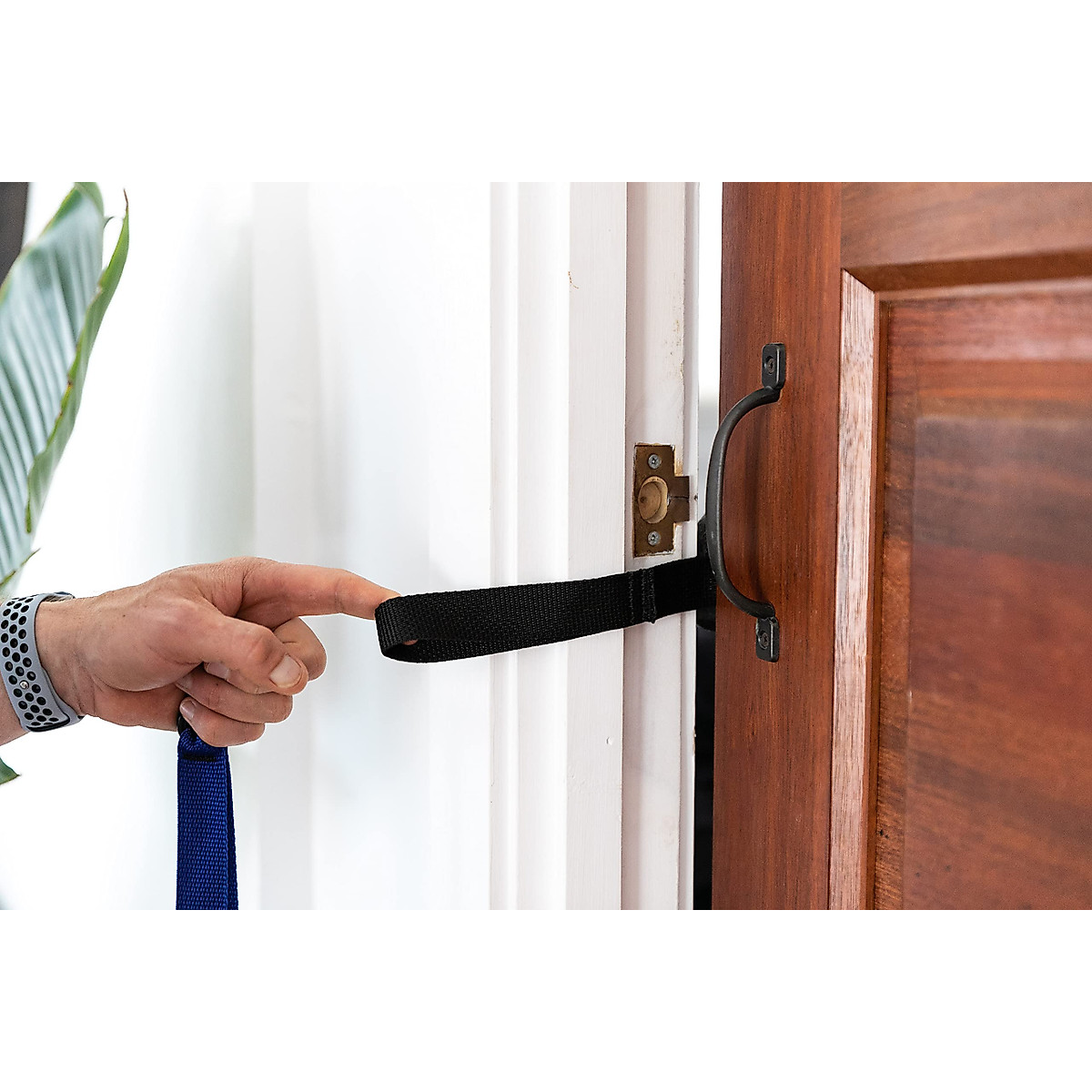 SURF ATHLETE Ultimate Paddling Endurance Training Kit: 9 Pieces Set, 15lbs to 25lbs with Durable Nylon Sleeve Bands Protection Navy Blue/Black