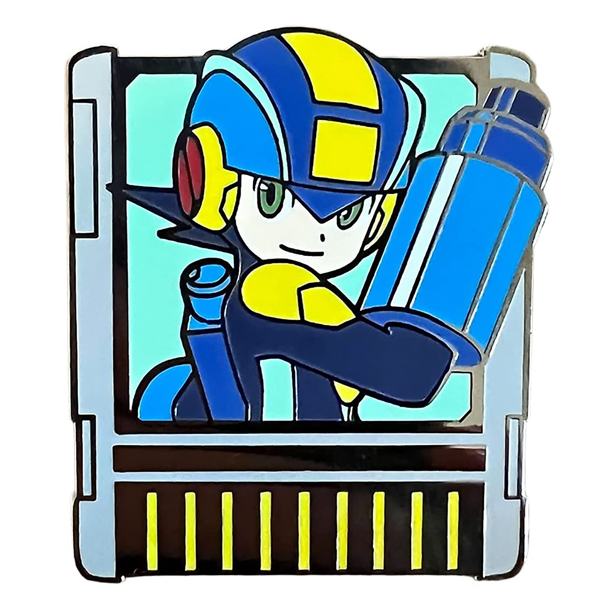 Mega Man.EXE Chip - Mega Man Battle Network Collectible Enamel Pin