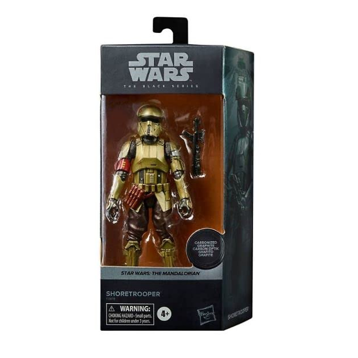 Star Wars Black Series The Mandalorian Carbonized Collection Exclusive Figure Set (Shoretrooper)