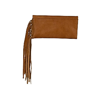 STS Ranchwear Women's Compact Leather Western Style Rhapsody Collection Magnetic Trifold Mesa Wallet, Whiskey