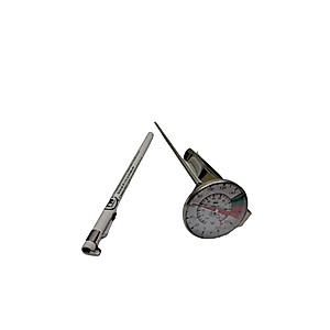 Rattleware 7-Inch Easy Steam Thermometer for Home, Restaurants, Hotel, Residential, Or Commercial Use - Fast Readout and Clear Temperature Targets