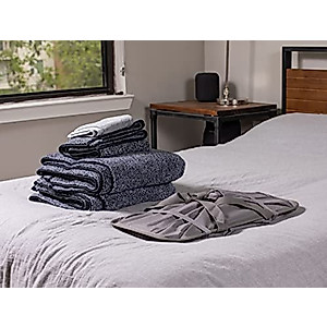 BIRDROCK HOME 75L Collapsible Laundry Basket Caddy - Grey - XL Foldable Tote Bag for Dirty Clothes - Strong Handles - Durable Fabric - Water Resistant - Lightweight