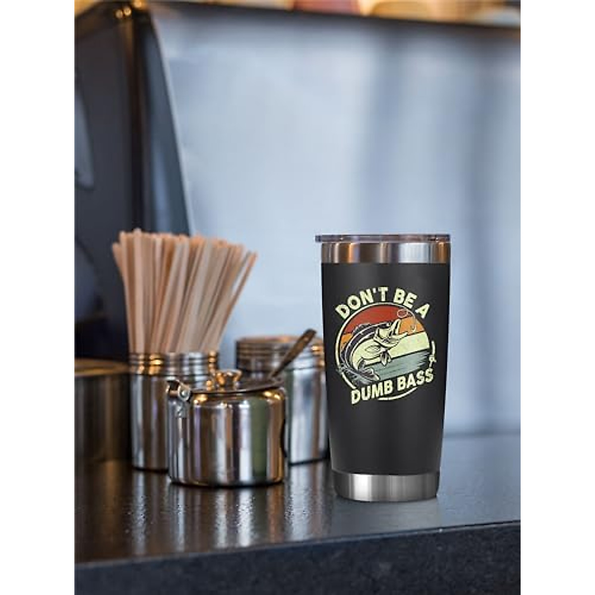 NewEleven Christmas Gifts For Dad From Daughter Son - Fishing Gifts For Men, Dad, Cup Gifts For Fisherman, Father - Birthday Gifts For Dad, Men, Husband - 20 Oz Tumbler