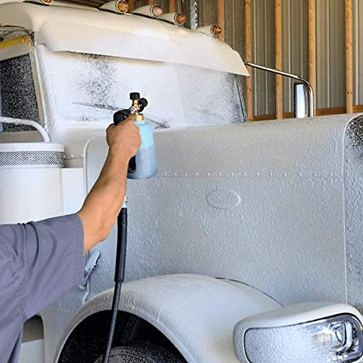 Image Wash Products Wax Replacement (Foamable) - Protectant for Any Size Vehicle. Foam On/Rinse Off