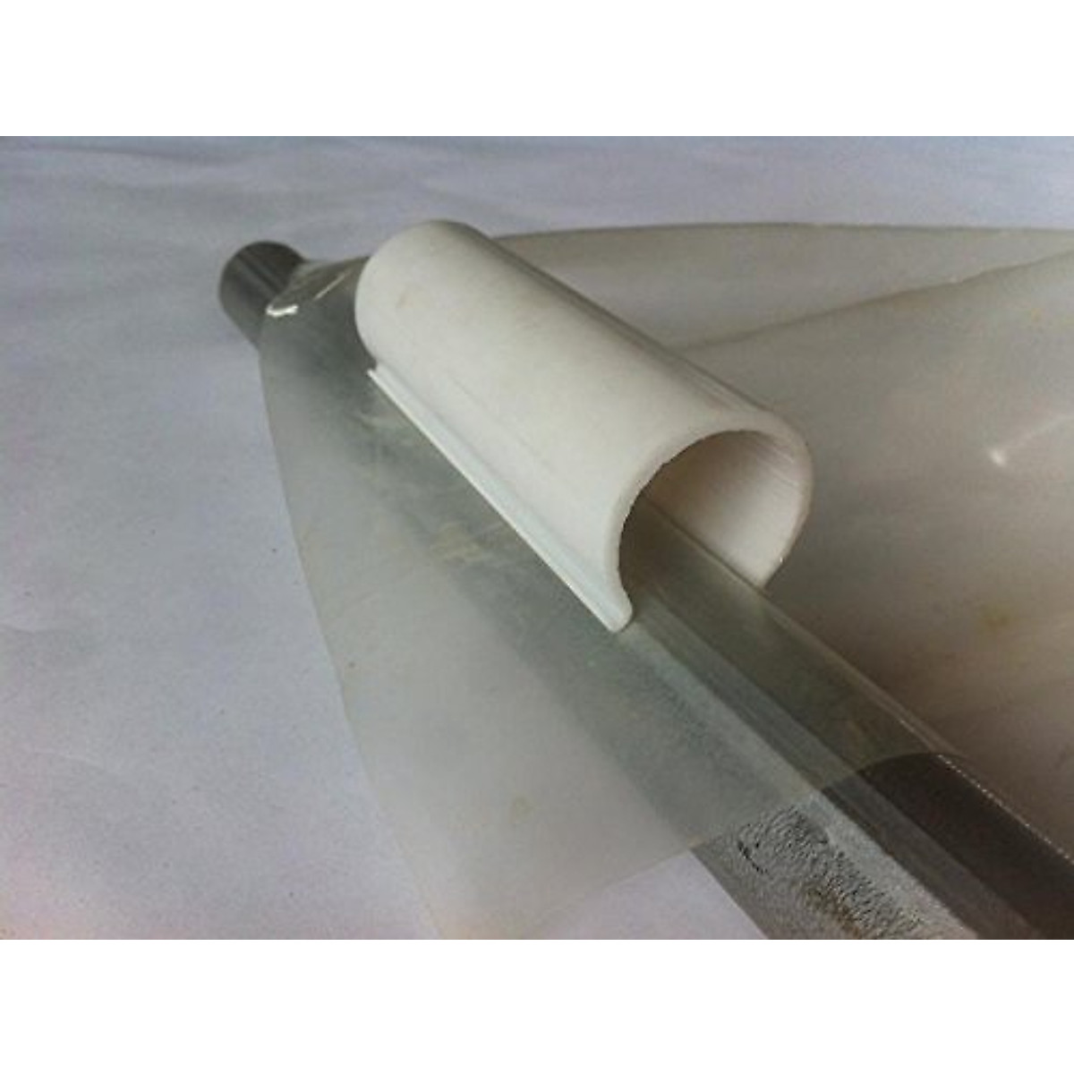 Snap Clamp 1 Inch Wide X 4 Inches for 1" PVC Pipe White (10 Per Bag)