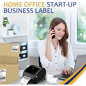 Itari 4x6 Thermal Labels - Shipping Labels, Label Stickers Thermal Paper with Perforated for Thermal Printer, Compatible with Etsy, Shopify, Ebay, Amazon, FedEx, 250 PCS/Roll, White