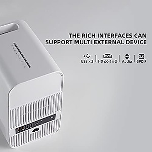 CXDTBH D3000 1080P Projector LED Full Home Theater 3600 Lumens Support 4K Supported 3D Video Beamer Data-Show