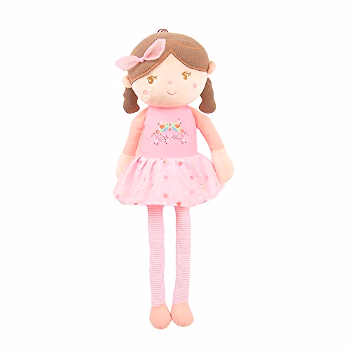 Linzy Toys, Olivia Rag Doll, Soft Plush Doll, Pink, 20 inches (89150-2)