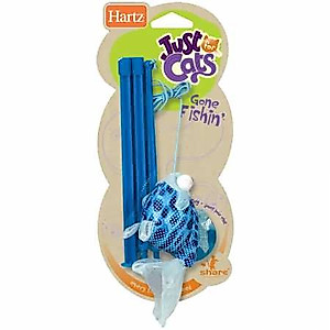 Hartz Just for Cats Gone Fishin Cat Toy | Assorted Colors | 1-Unit