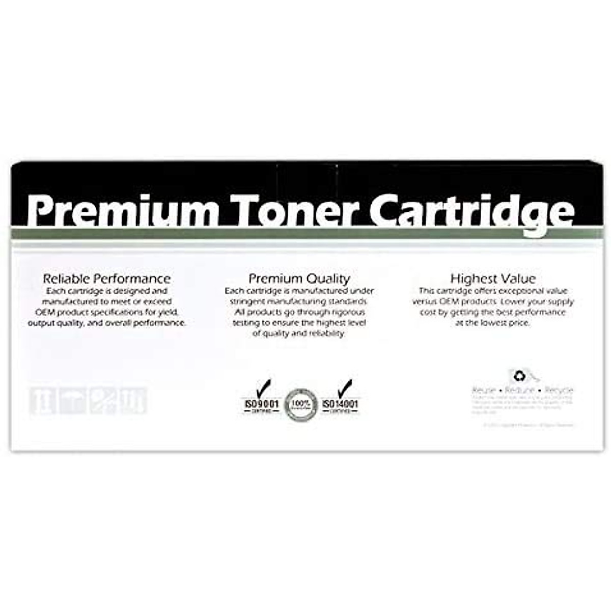 Premium Toner Compatible Cartridges-for HE-CE278A-Compatible Toner Ctg-Black-2.1K-Yield