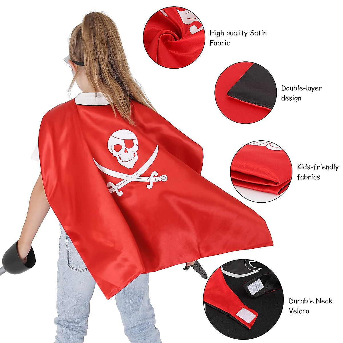 Girls and Boys Toys Set, Role Play Collection Toys, Dress Up Clothes Set & Pretend Play Toys