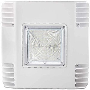 150W LED Canopy Ceiling Light - Ultra Efficient Recessed Surface Mount Gas Station Light - High Bay Carport or Parking Garage Lamp 19500lm 5700k UL DLC Approved (150w 5700K-100-277V)